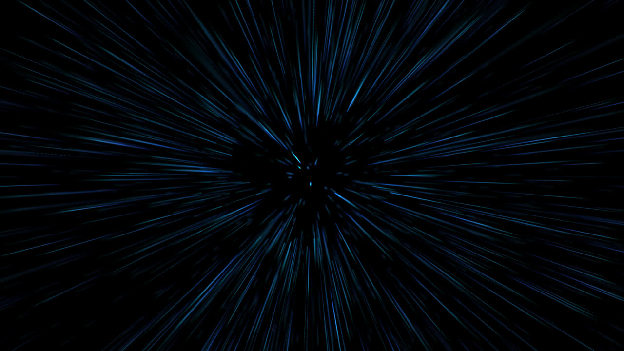 Premium stock video - Conceptual animation of a time travel in the warp ...