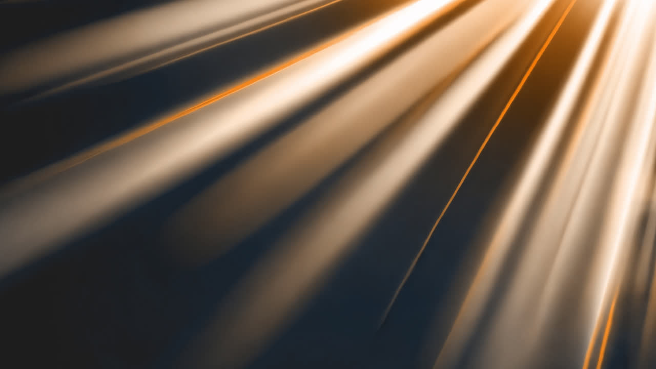 Beams of sunlight shining animated overlay, transparent 4K video, alpha ...