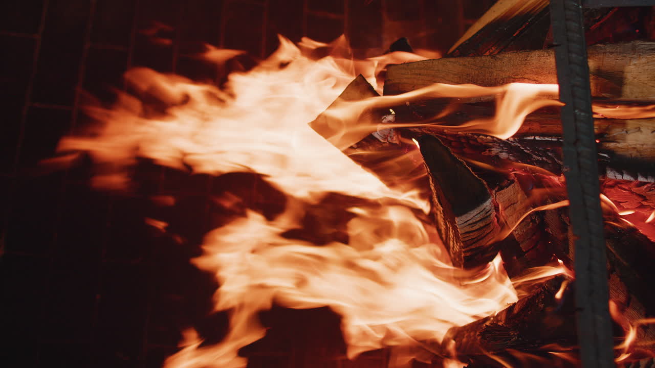 Restaurant Stone Barbecue BBQ Firewood, Open Brick Oven, Flame, Fire ...