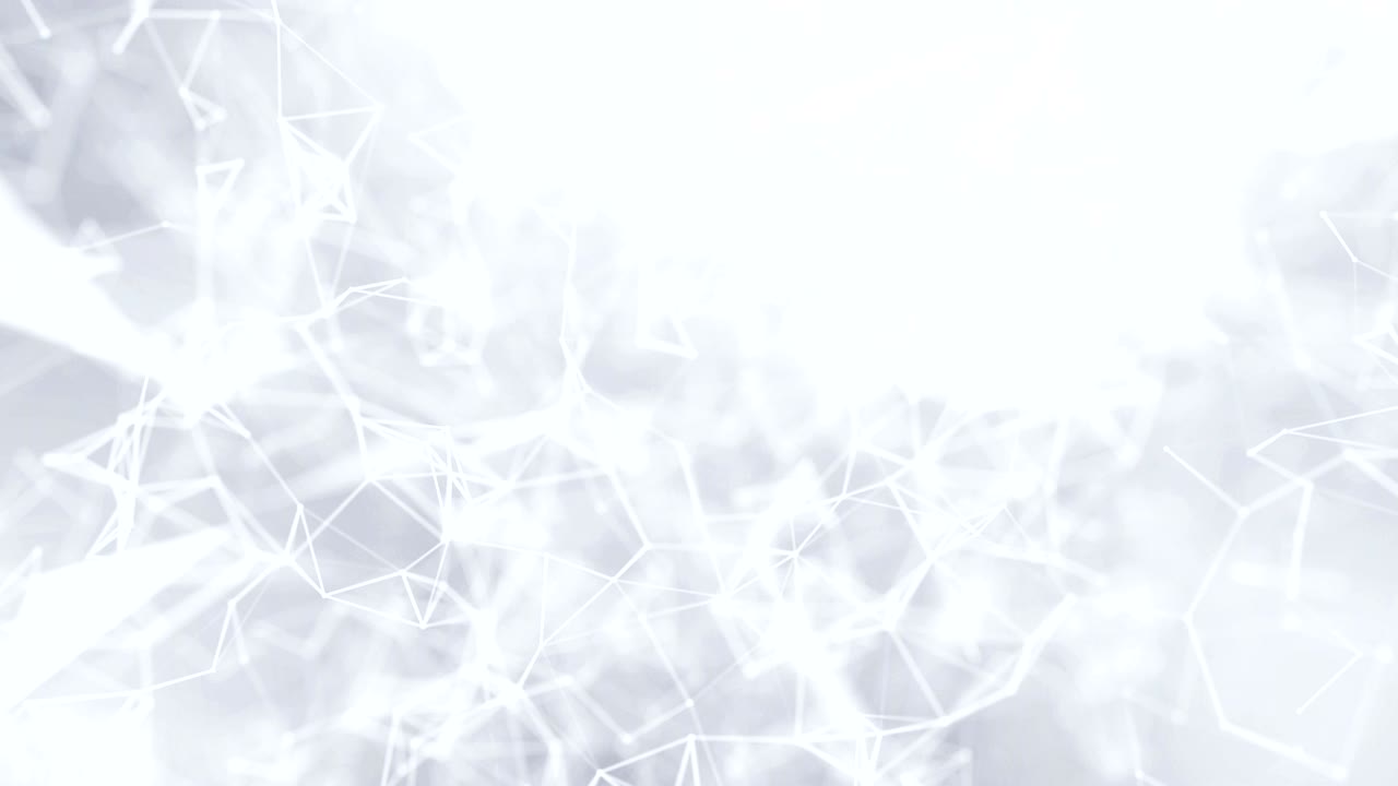 Clean White and gray movement of black three-dimensional plexus ...