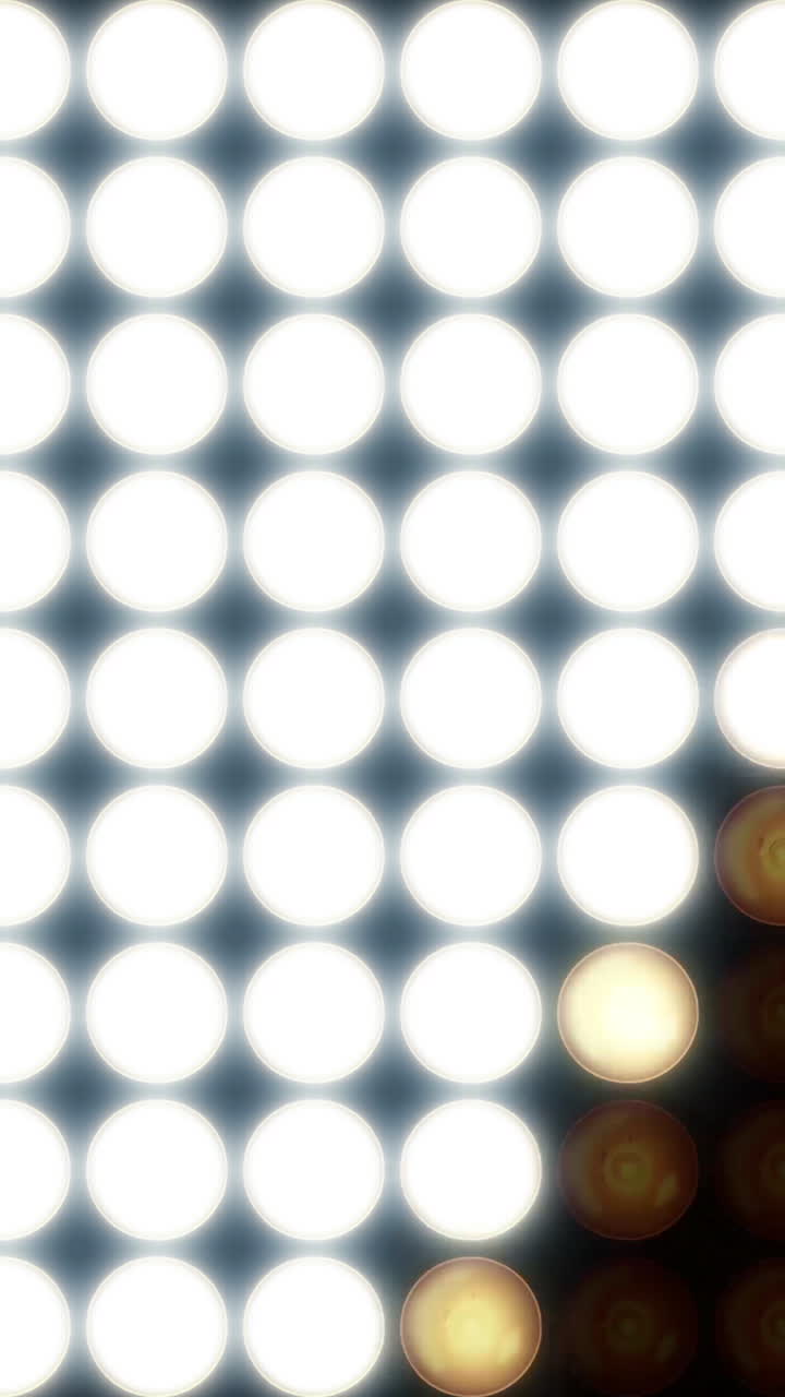Stage lights pattern Premium Stock Video Footage