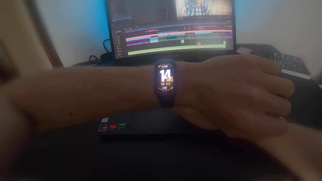 Premium stock video - Pov when you get lost in your work and forget ...