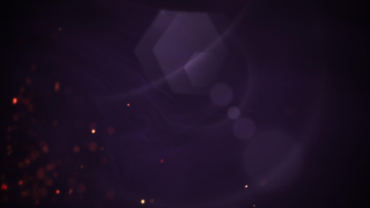 Fly Particles And Light Effect In Blue Sky Free Motion Graphics ...