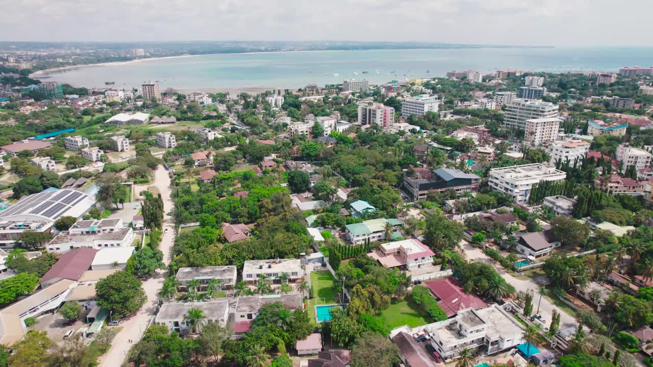 Cityscape of masaki, an administrative ward in kinondoni district of ...