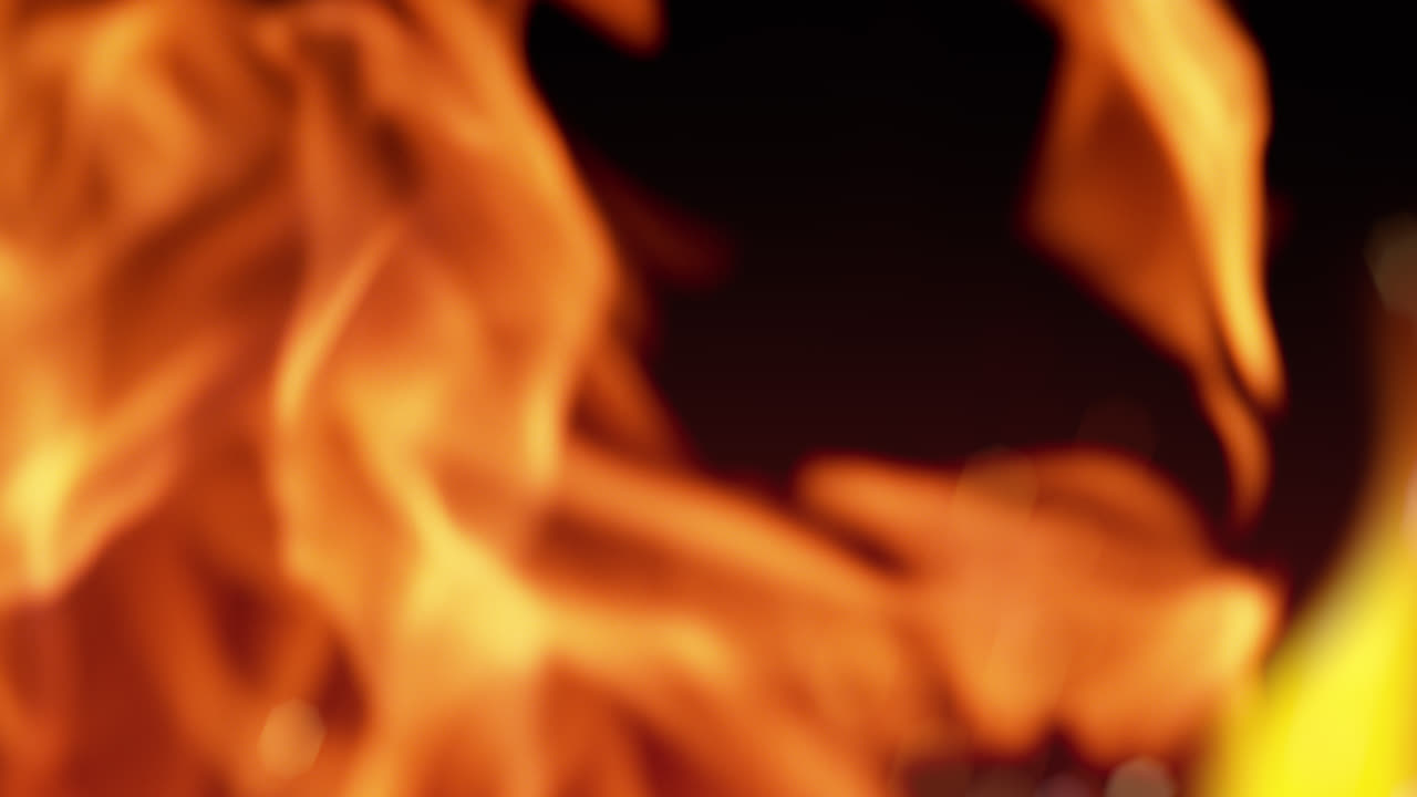 Baking Chips - Thin Slices Of Potato Falling Into The Burning Fire ...