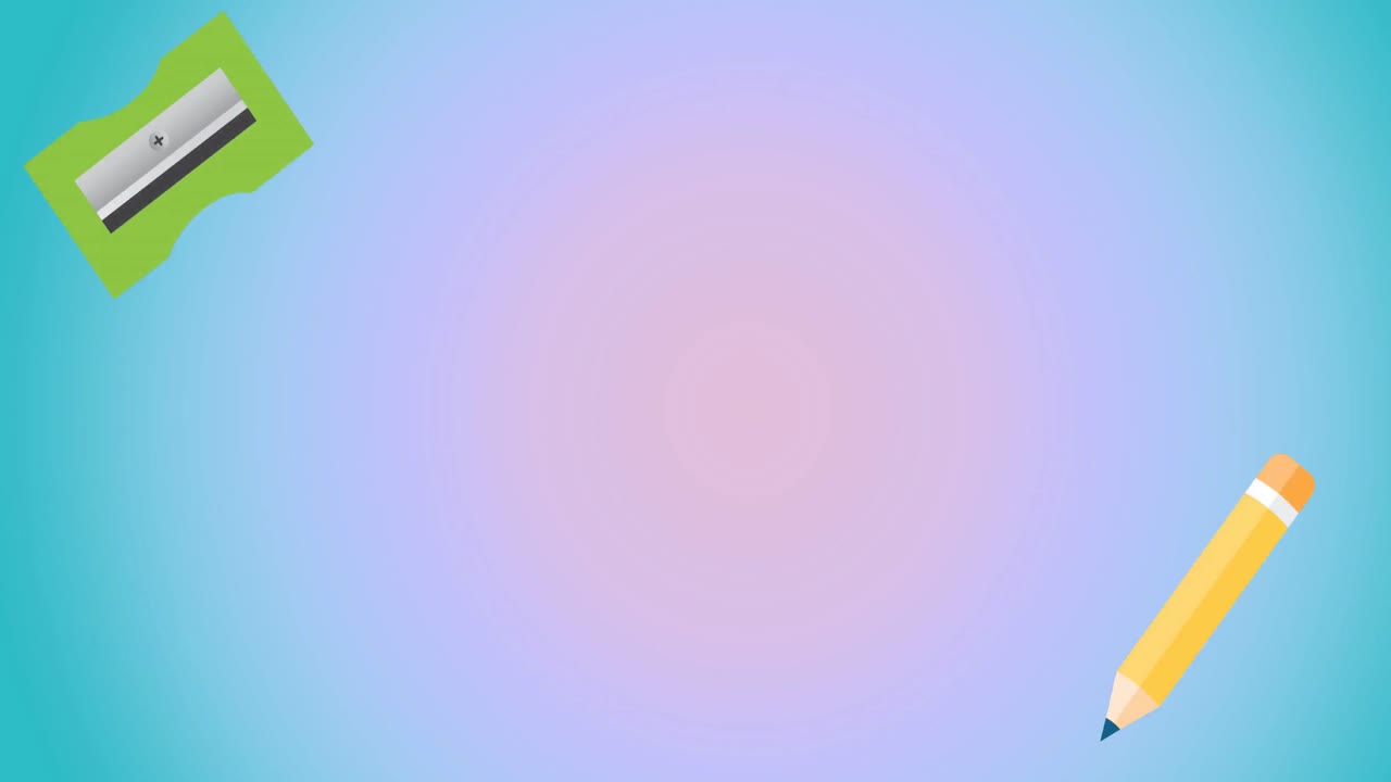 Premium stock video - Animation of multiple school concept icons ...