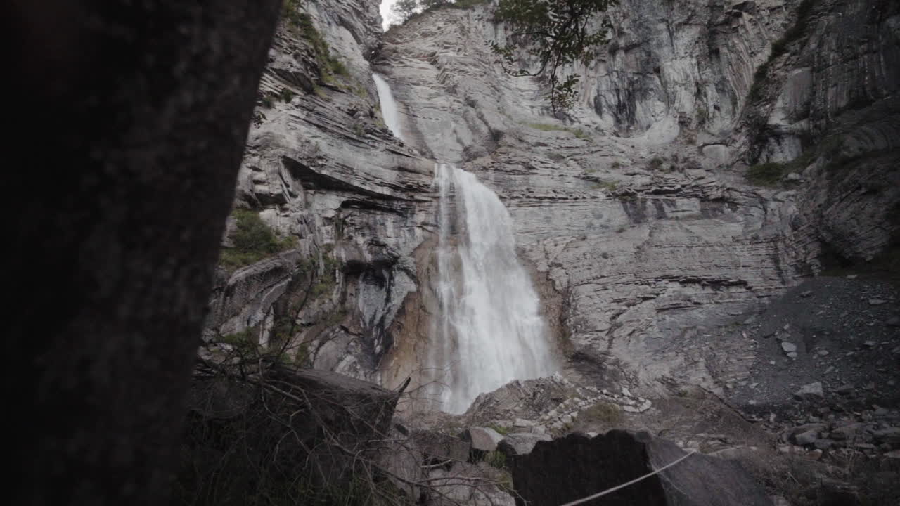 Hidden Lesser Known Waterfalls Of Cascada De Sorrosal Slow Motion Free ...