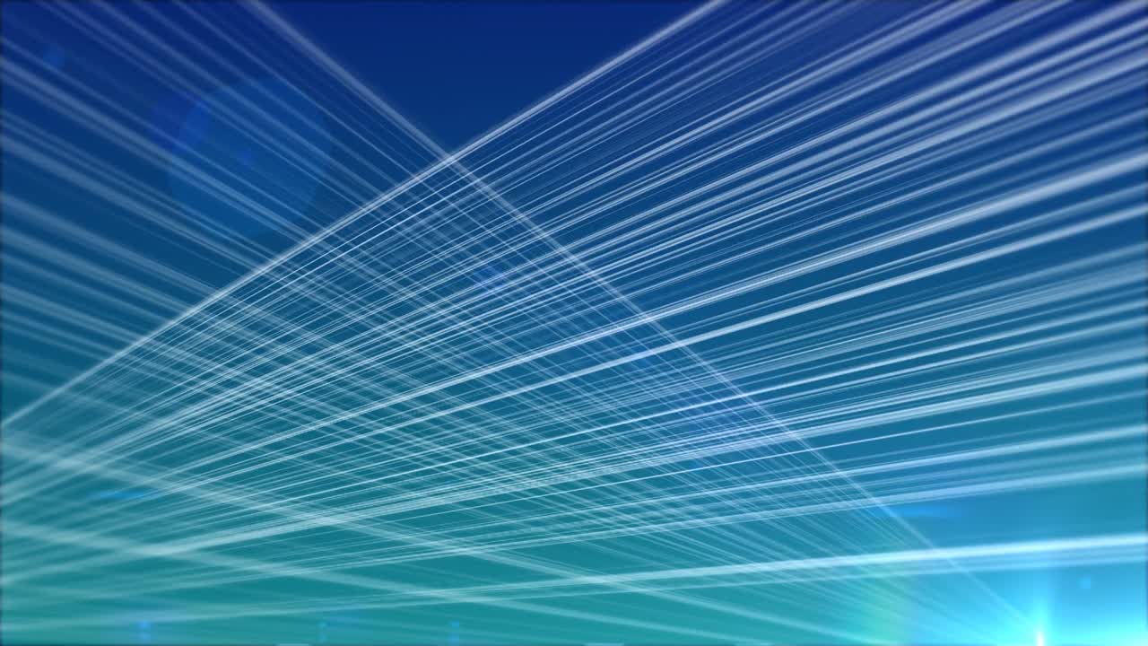 Premium stock video - Electric light speed line system abstract