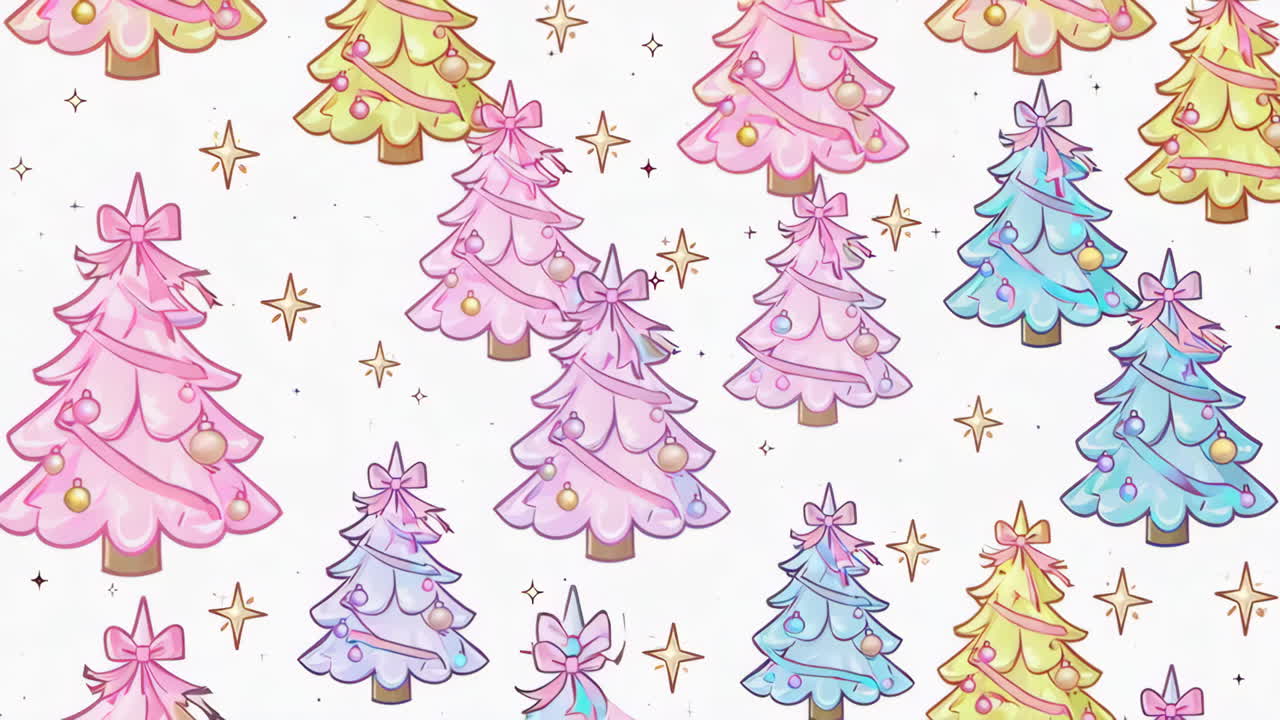 Cute christmas trees Videos - HD and 4K to download | Freepik