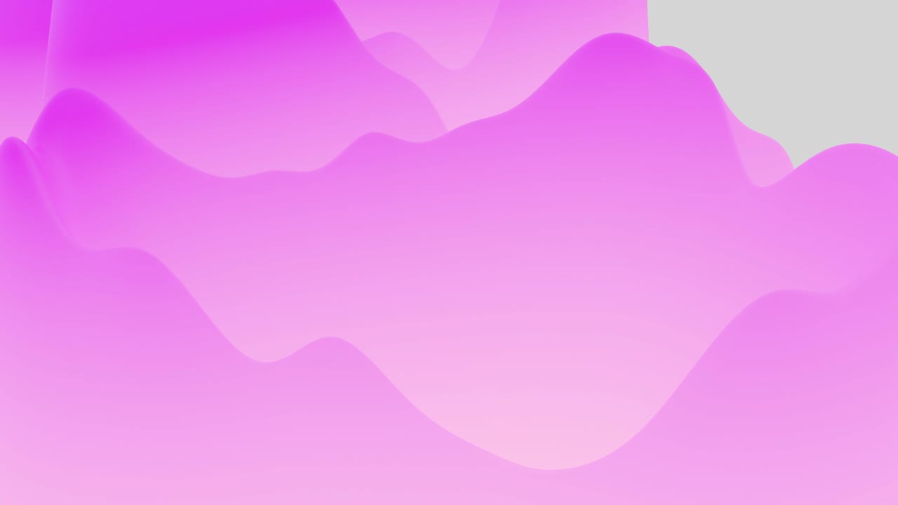 4k seamless loop with abstract fluid violet gradients, inner glow wavy ...