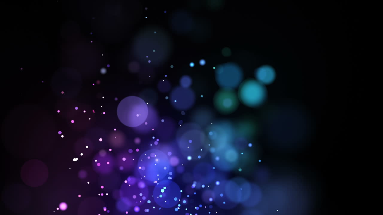 Premium stock video - Bright blue points coming up