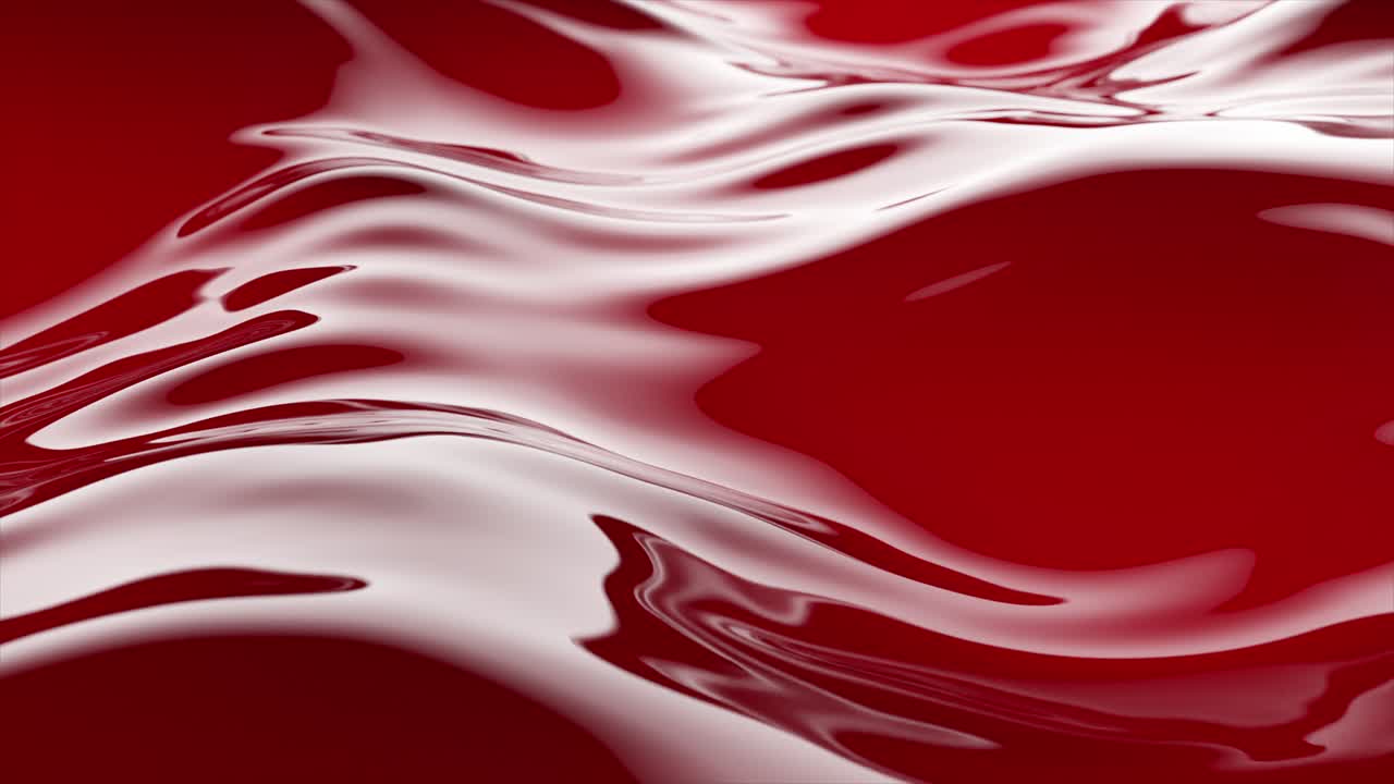 Red Liquid Texture | Premium Stock Video Footage