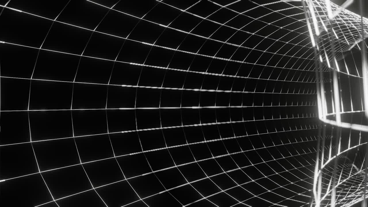 Plexus Abstract Network Science Motion Background Loop Animation Free Stock Video Footage