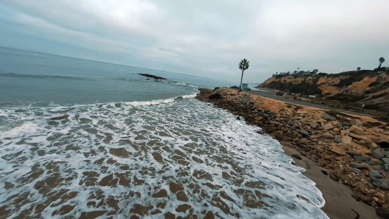 Low Flight On Sea Level Free Stock Video Footage Download Clips Water