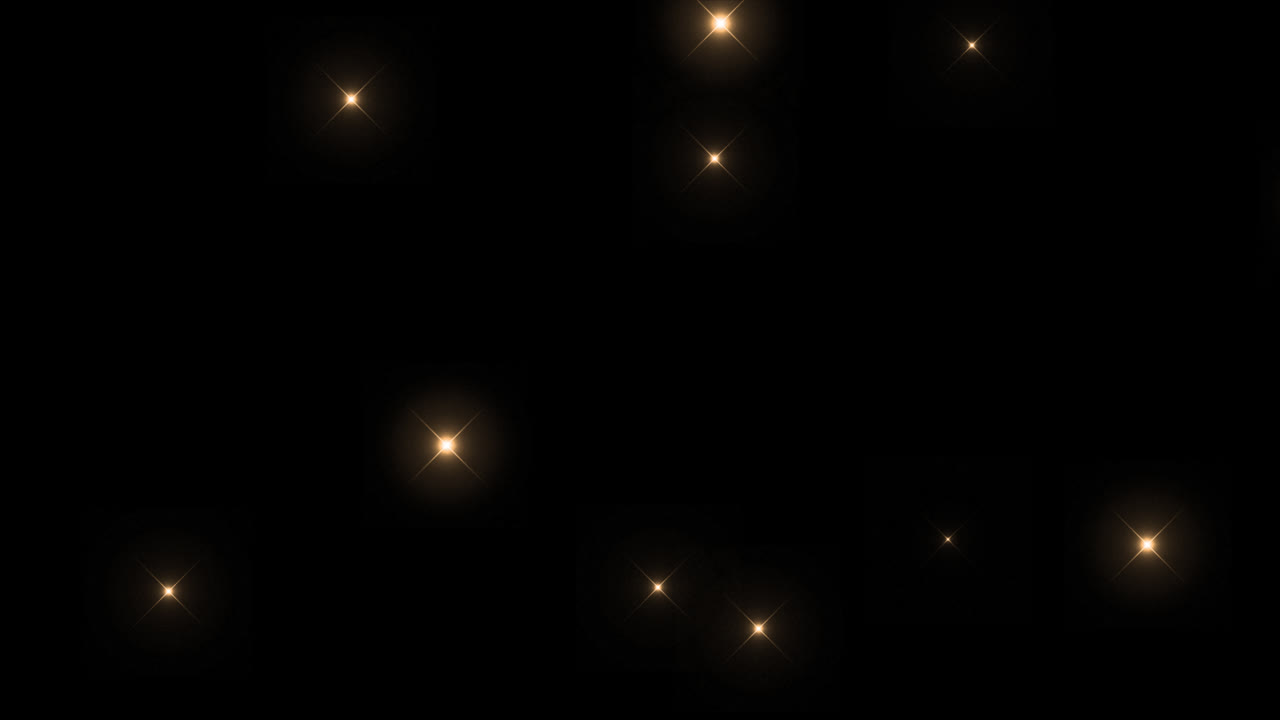 Premium stock video - Camera flashes, lens flare star seamless loop ...