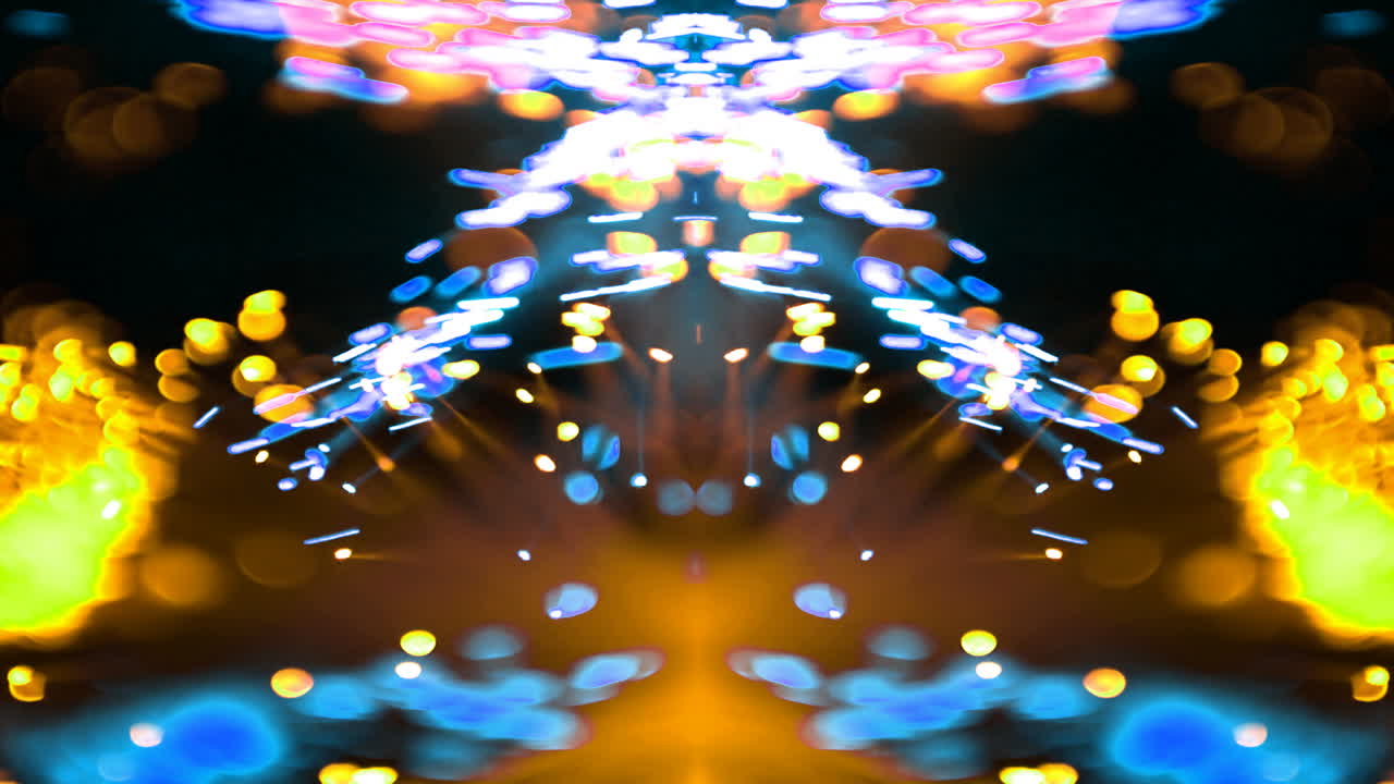 Premium stock video - Slow motion lights 10