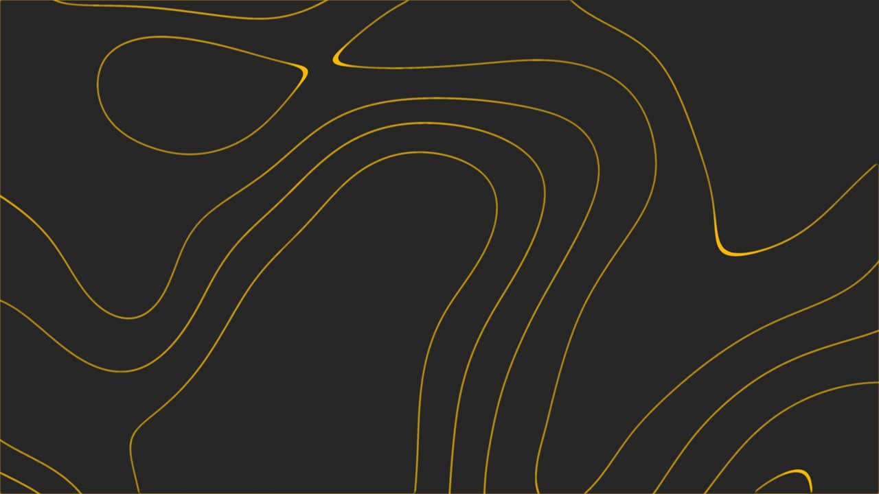 Isographic Topography Background | Premium Stock Video Footage