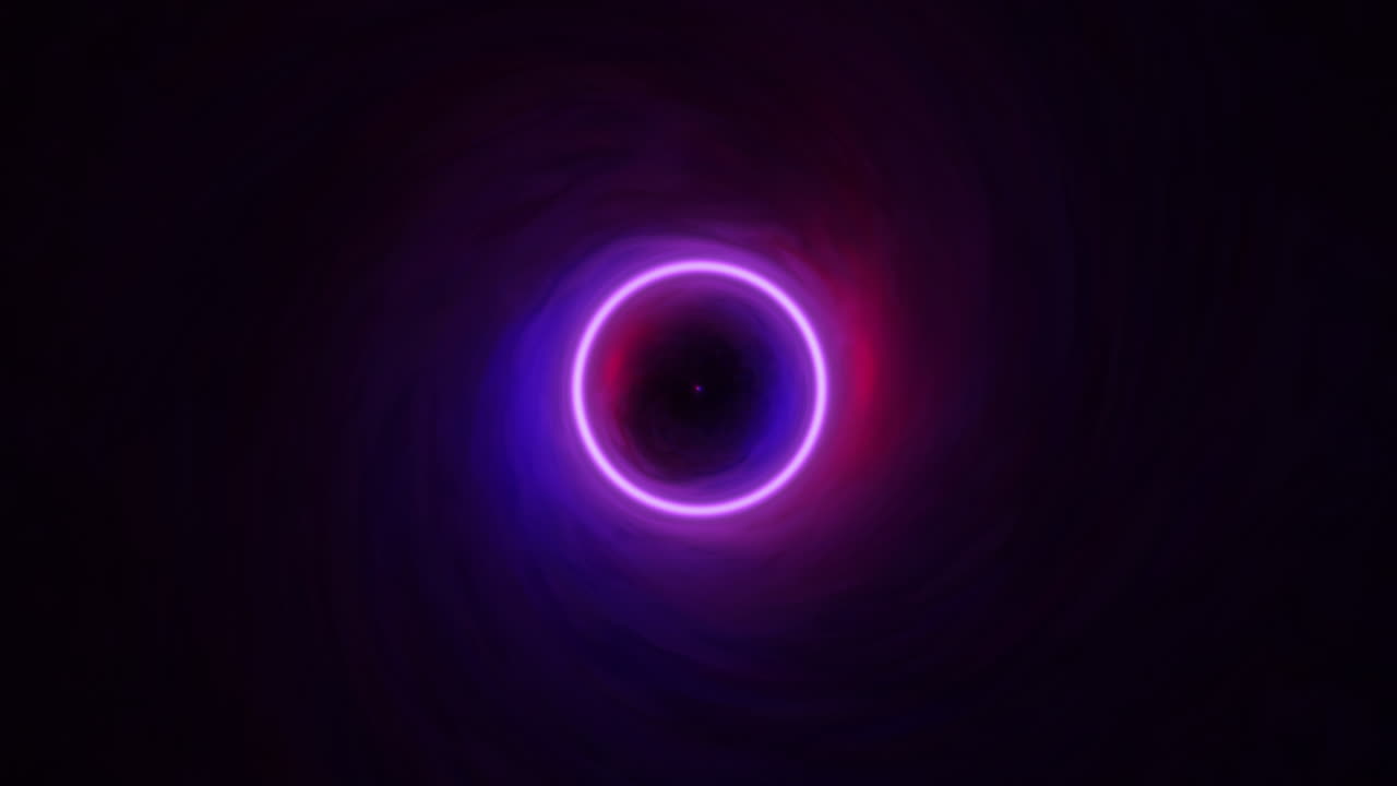 Purple Red Blue Aberrations Abstract Black Hole Forming Swirling Vortex ...