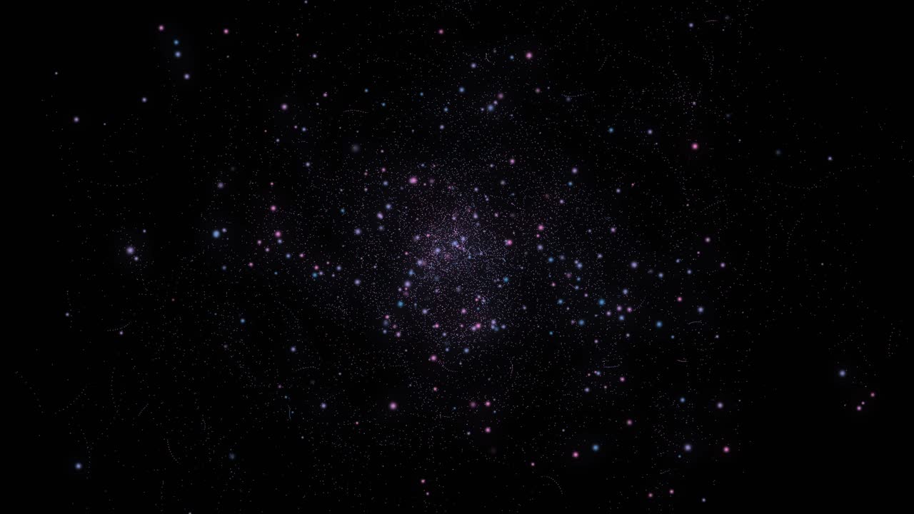 Premium stock video - Graphic animation representing a deep space ...