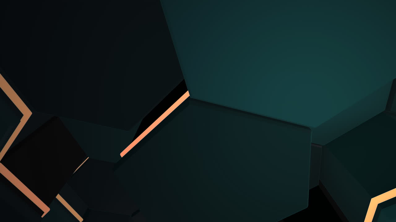 Motion dark black hex grid background 38 Premium Stock Video Footage