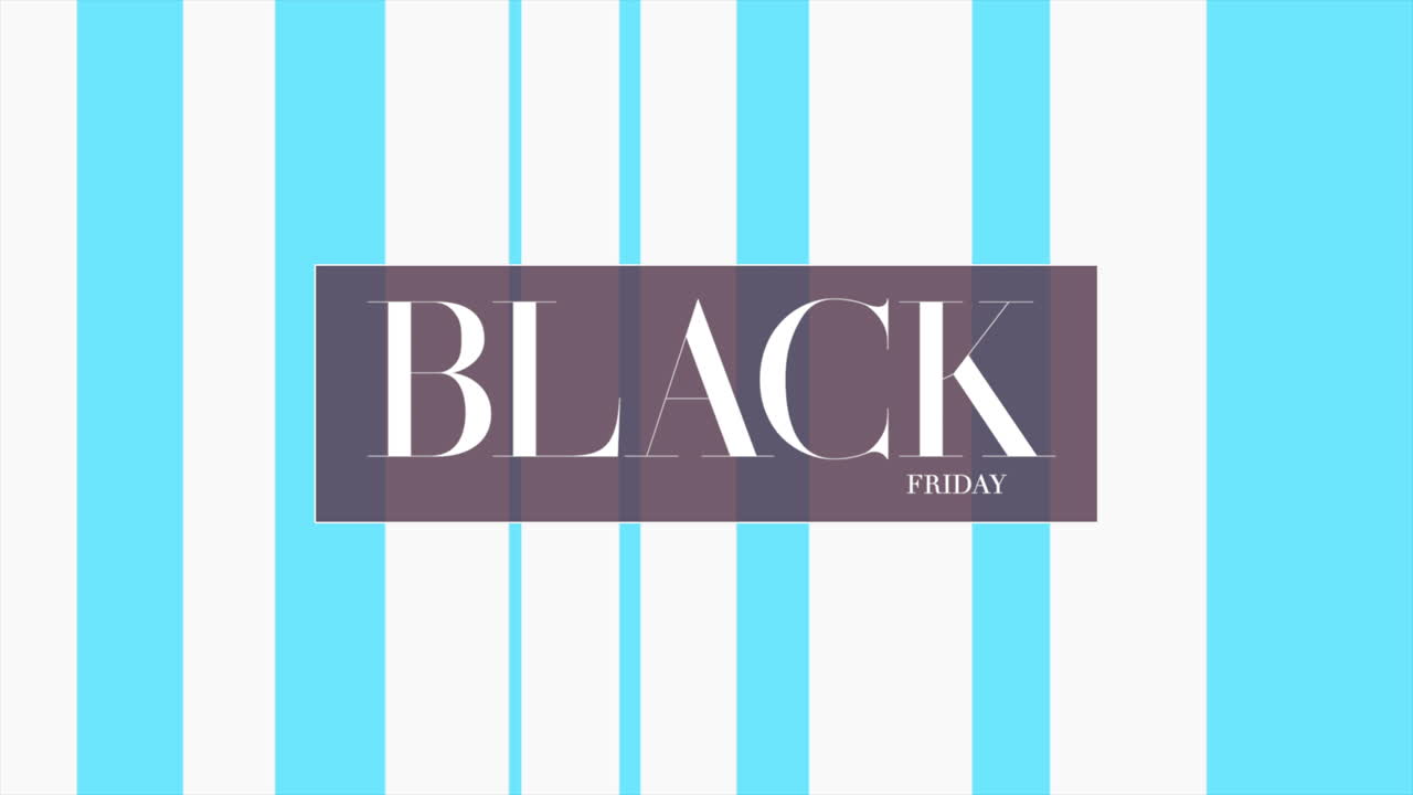 Modern Black Friday text with stripes on blue gradient | Premium Stock ...