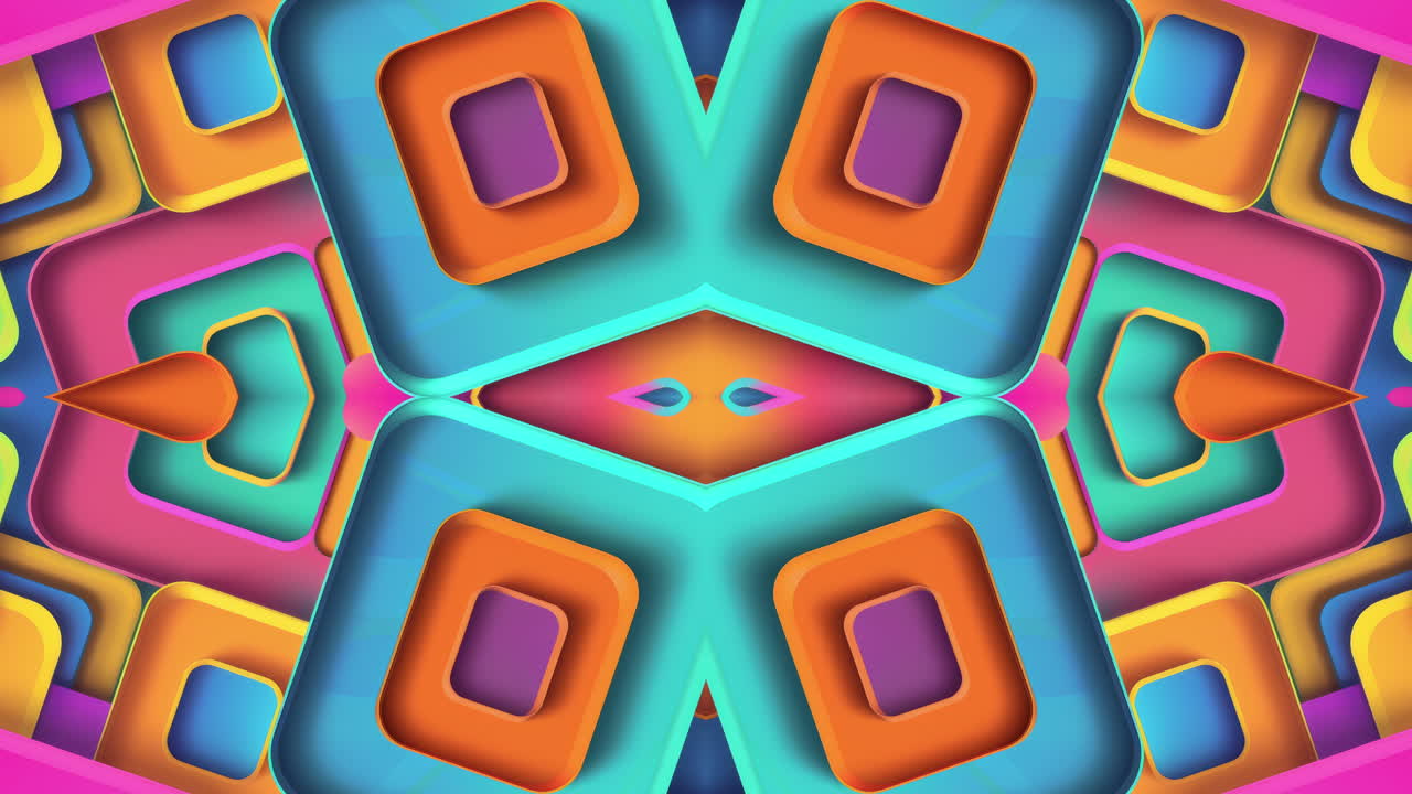 Geometric background wallpaper made with ai Free Stock Video Footage