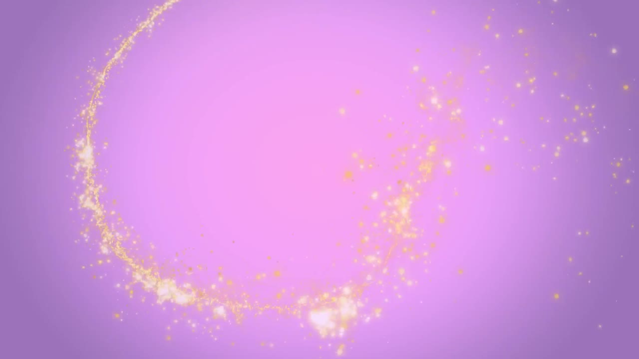Premium stock video - Animation of moving glowing lights over pink ...