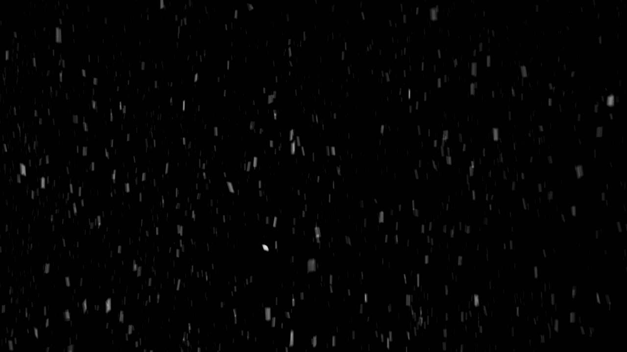 Snowing Loop Video with Alpha Channel Best for VFX Videos | Premium ...