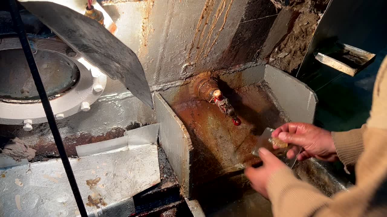 Crystallization Takes Place In A Vacuum Boiling Pan In A Sugar Mill ...