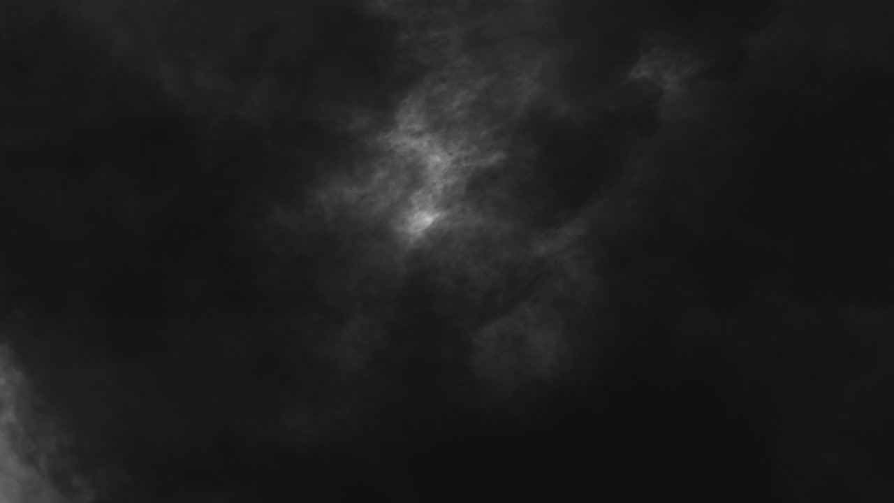 Scattered Chaotic Lightning Strikes Behind Dark Clouds | Premium Stock ...