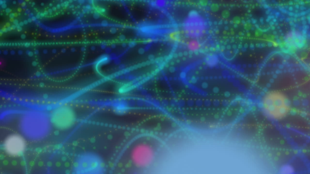 Free stock video - Abstract particles 15