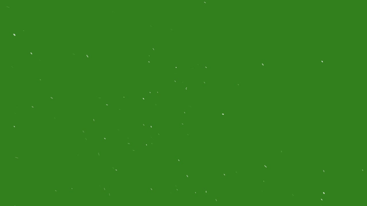 Animation Falling Snow Particles on a Green and Black Background.Winter ...