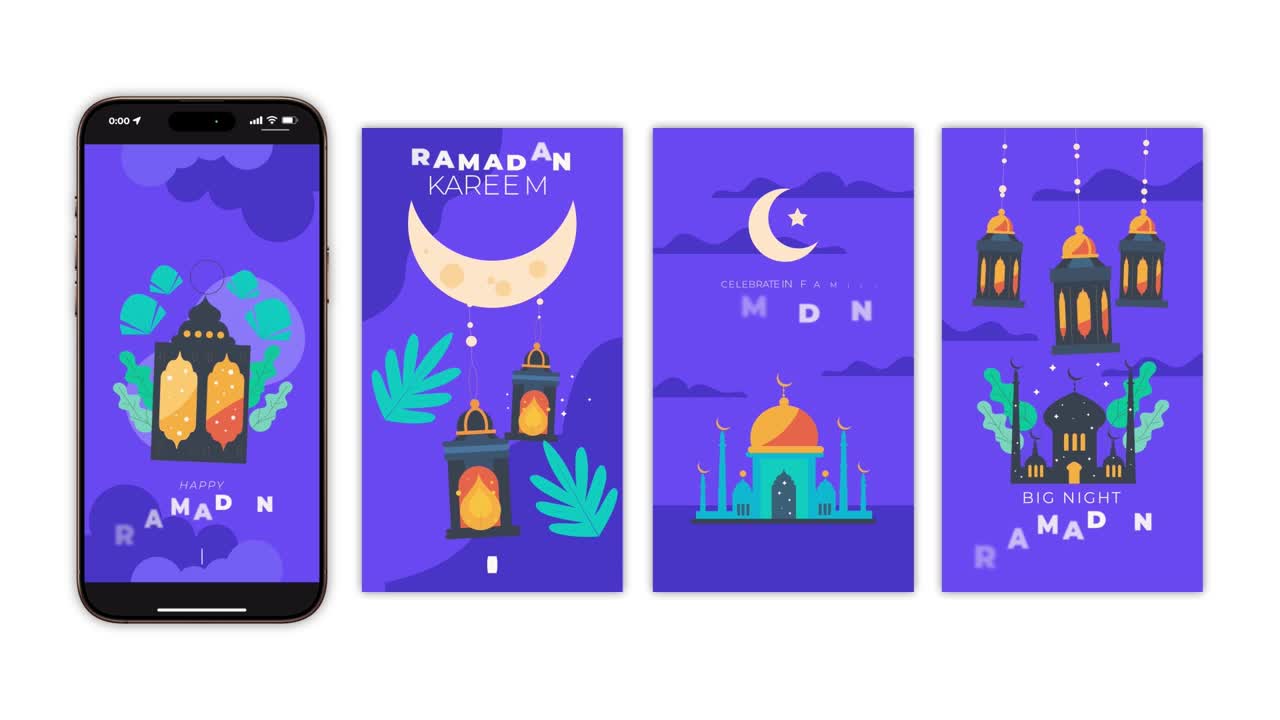 Ramadan Instagram Story | After Effects Template | Free Stock Video Footage