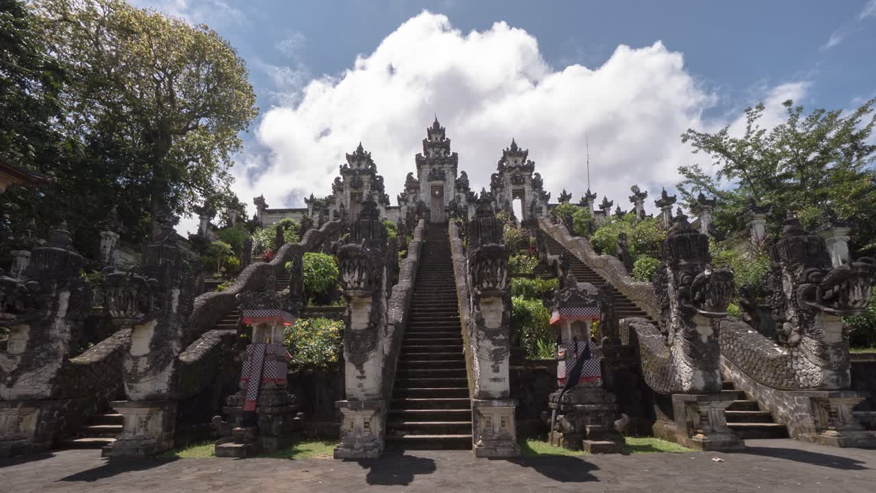 Stunning Balinese Temple Architecture | Premium Stock Video Footage