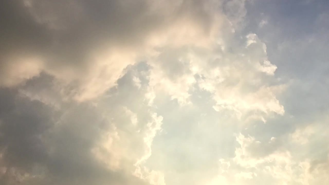 Premium stock video - Loop of dramatic sky with endless looping clouds