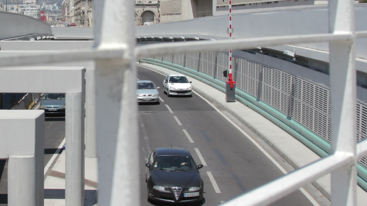Premium stock video - Marseille flyover 01