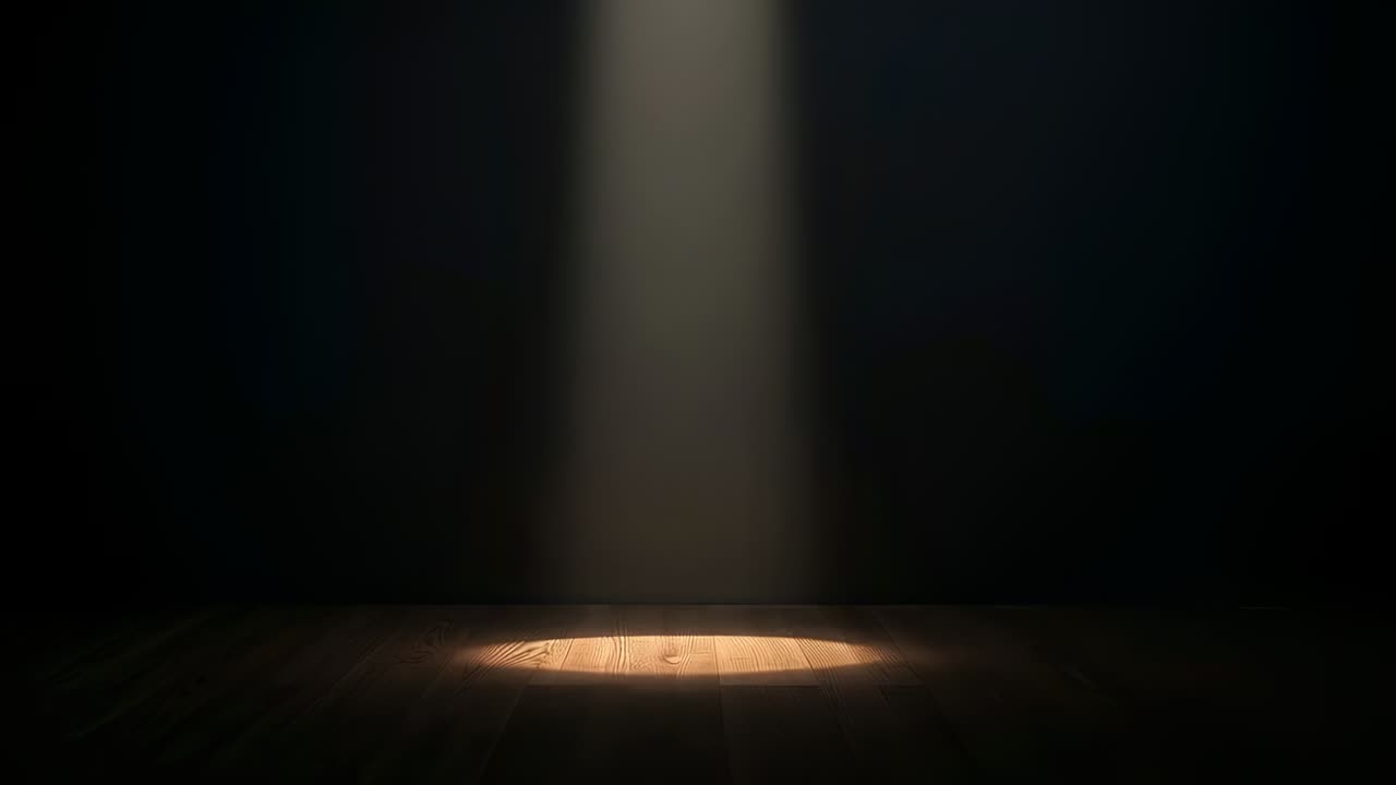 Turning on overhead spotlight creating expanding circular patch on ...