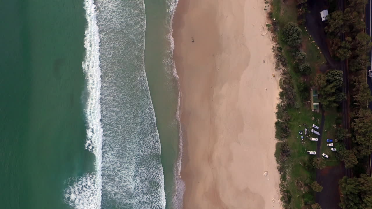 Where the sea meets the shore | Premium Stock Video Footage