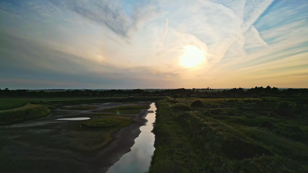 Premium stock video - Experience the mesmerizing beauty of a sunset ...