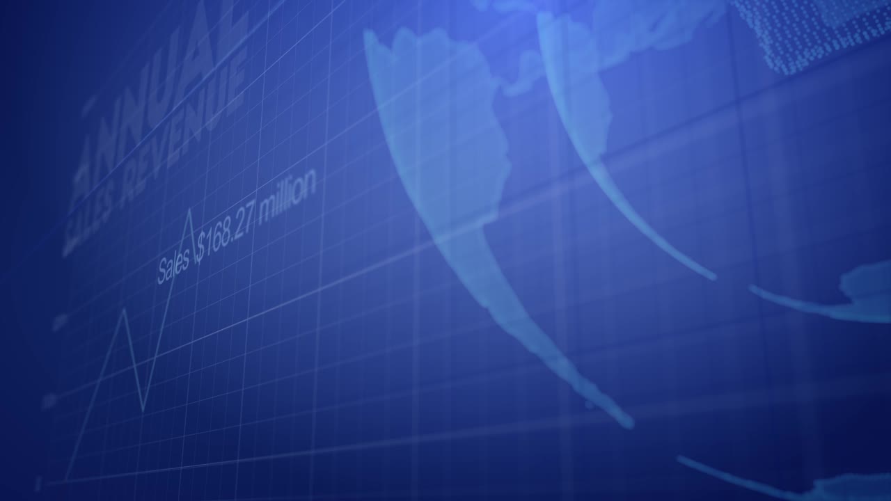 Premium stock video - Stylish finance-theme motion graphics background ...