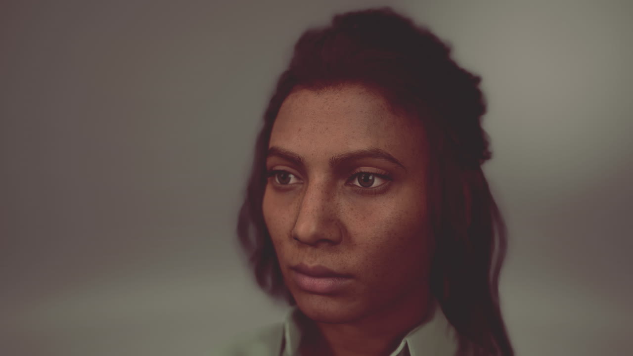 Free stock video - Close up face of young woman