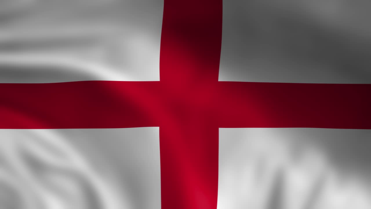 Premium stock video - National flag of england waving background ...