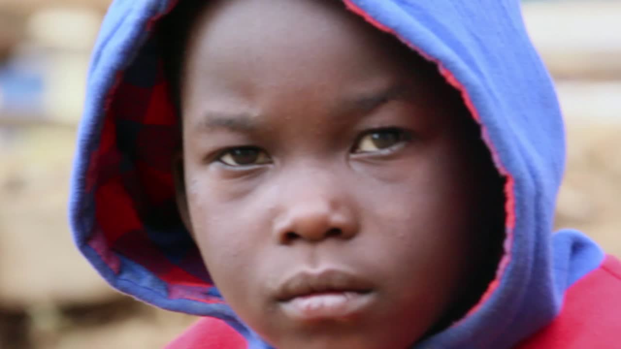 Premium stock video - A sad face of a depressed girl captured in kenya ...