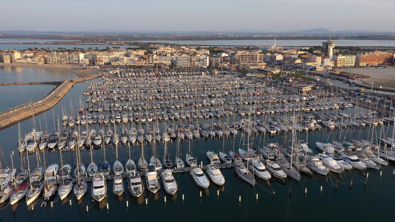 Free stock video - Boats in an harbour palavas-les-flots france ...