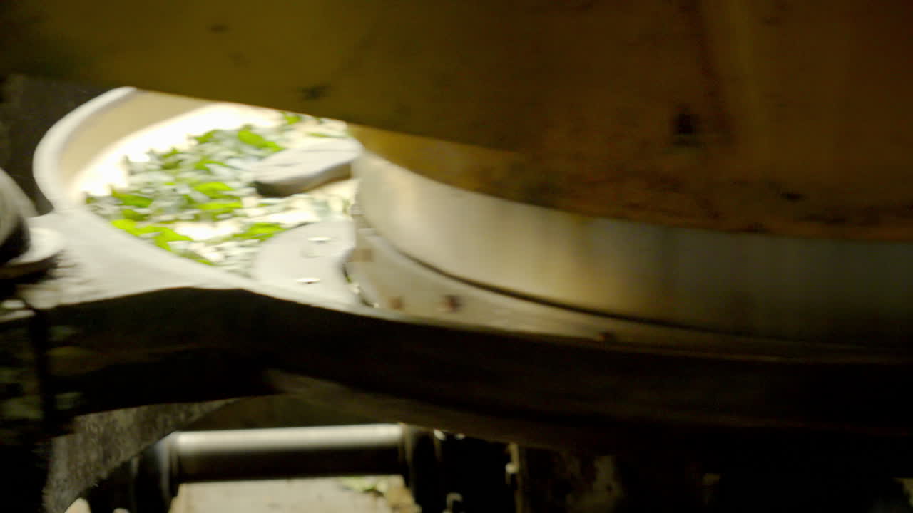 Processing Tea Leaves In A Manufacturing Factory Free Stock Video ...