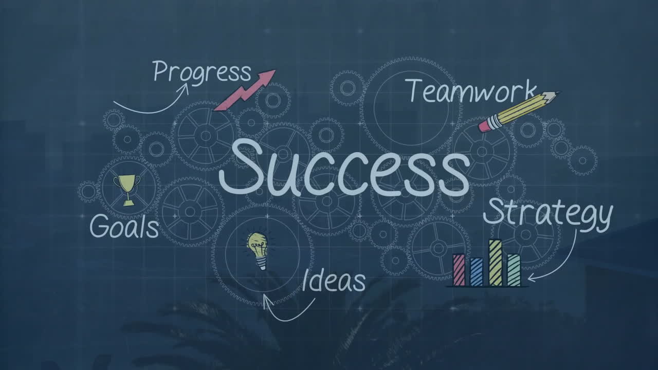 Premium stock video - Animation of text and digital data processing ...