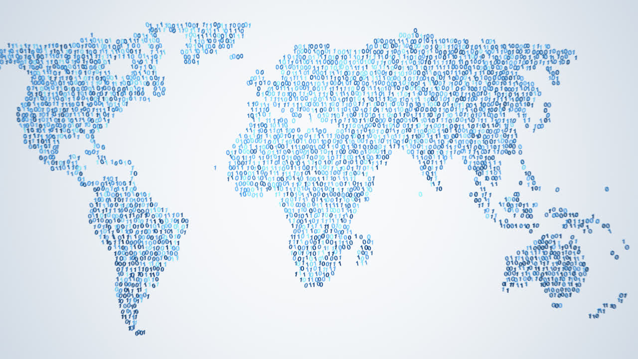 Premium stock video - Concept animation of binary digits “0” and “1 ...