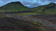 M lifell Prominent Volcano In The Southern Highlands Of Iceland Aerial