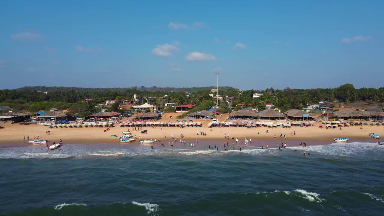 Goa Beach Scene | Premium Stock Video Footage