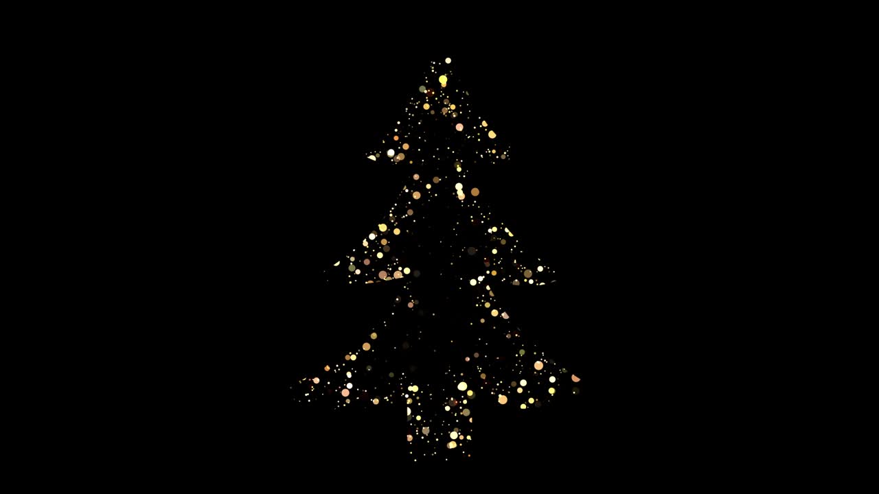 Merry Christmas greeting video card | Premium Stock Video Footage